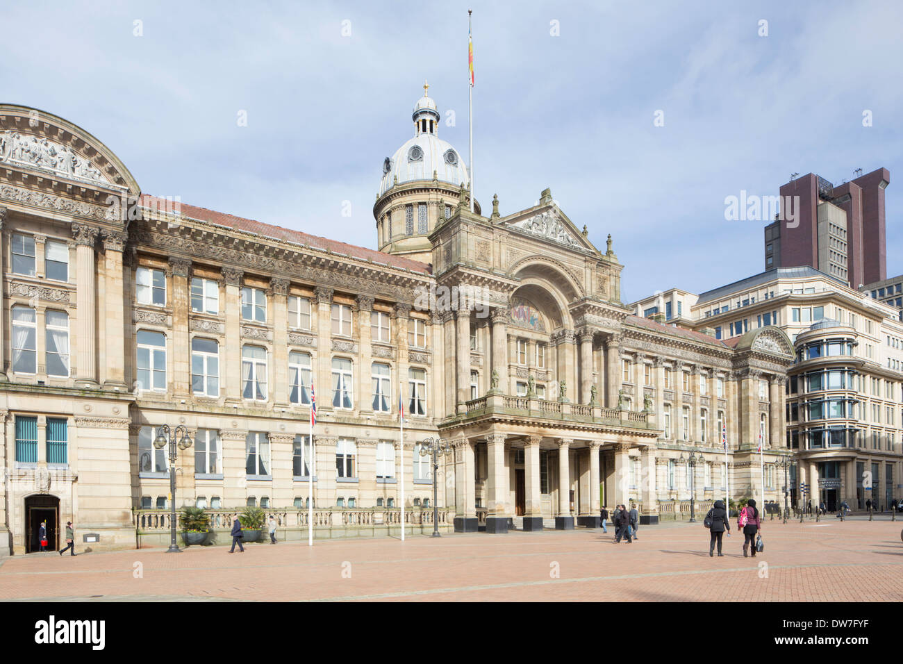 Birmingham City Council House, Victoria Square, Birmingham, England, UK ...
