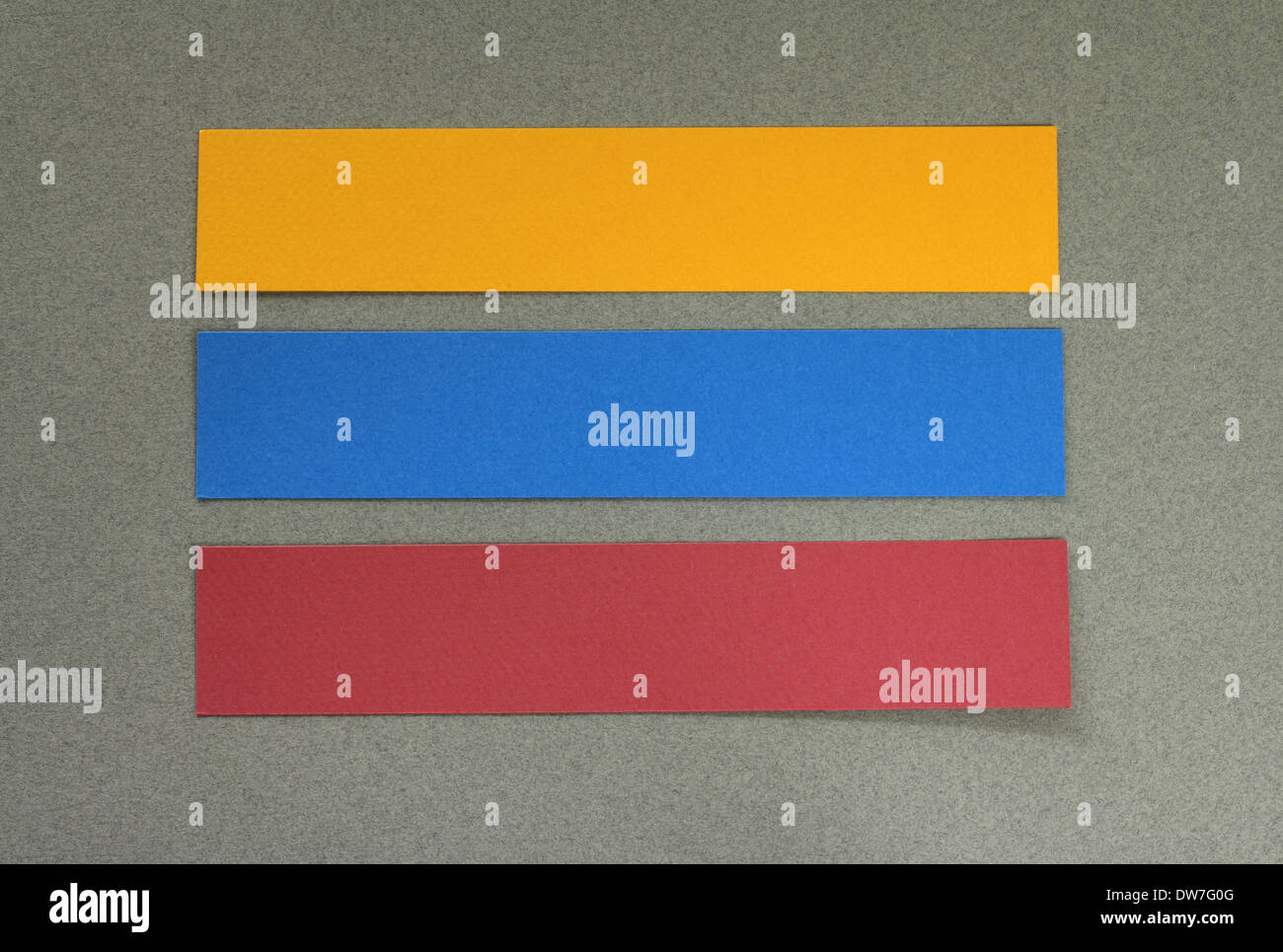 Three horizontal colorful options paper banner template texture Stock ...
