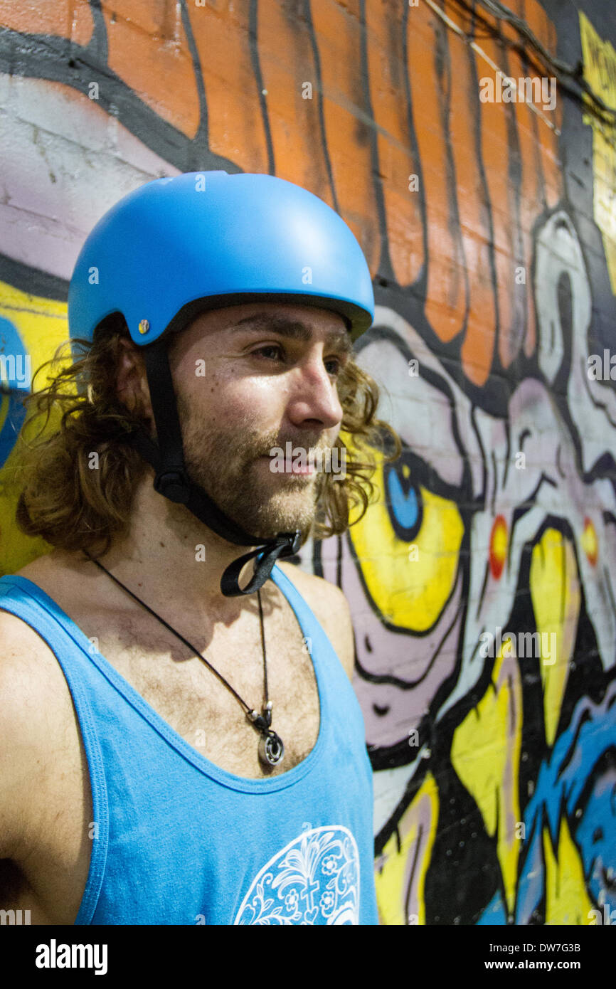 Rampworx Skatepark, Liverpool, Merseyside, UK. 1st March, 2014. Laced ...