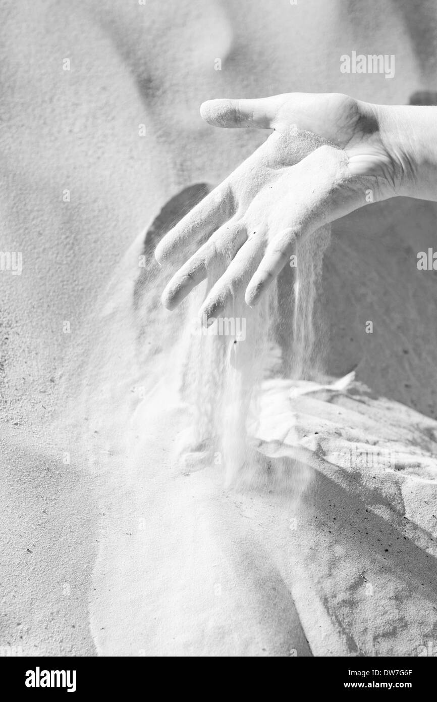 Slipping through fingers hi-res stock photography and images - Alamy