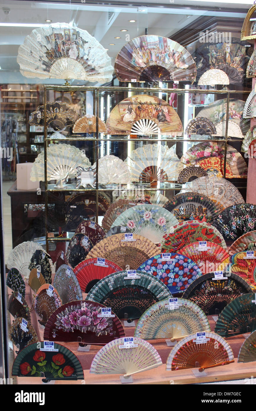 Spanish fans seville andalucia spain hi-res stock photography and ...