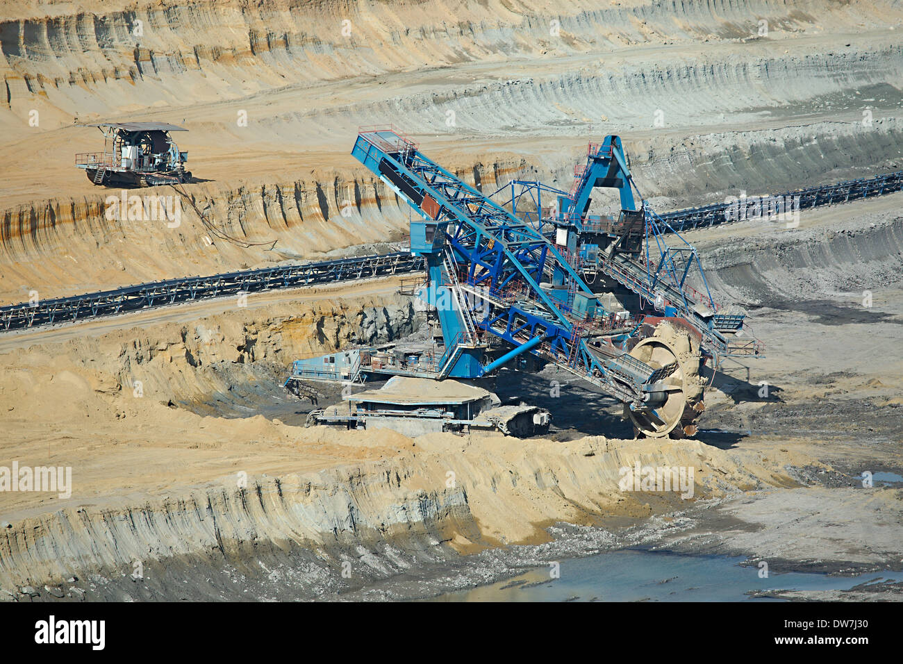 Open pit mining hi-res stock photography and images - Alamy