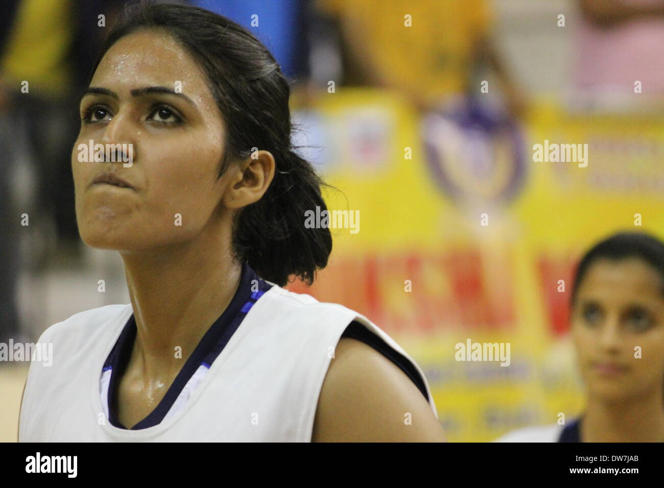 Pataliputra Sports Complex, Patna, Bihar, India, 02nd March, 2014. A ...
