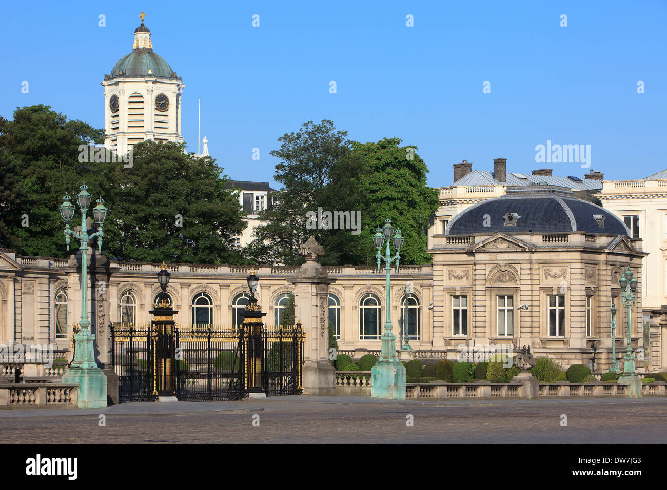 The West Wing of the Royal Palace and the Church of St. Jacob-on-the ...