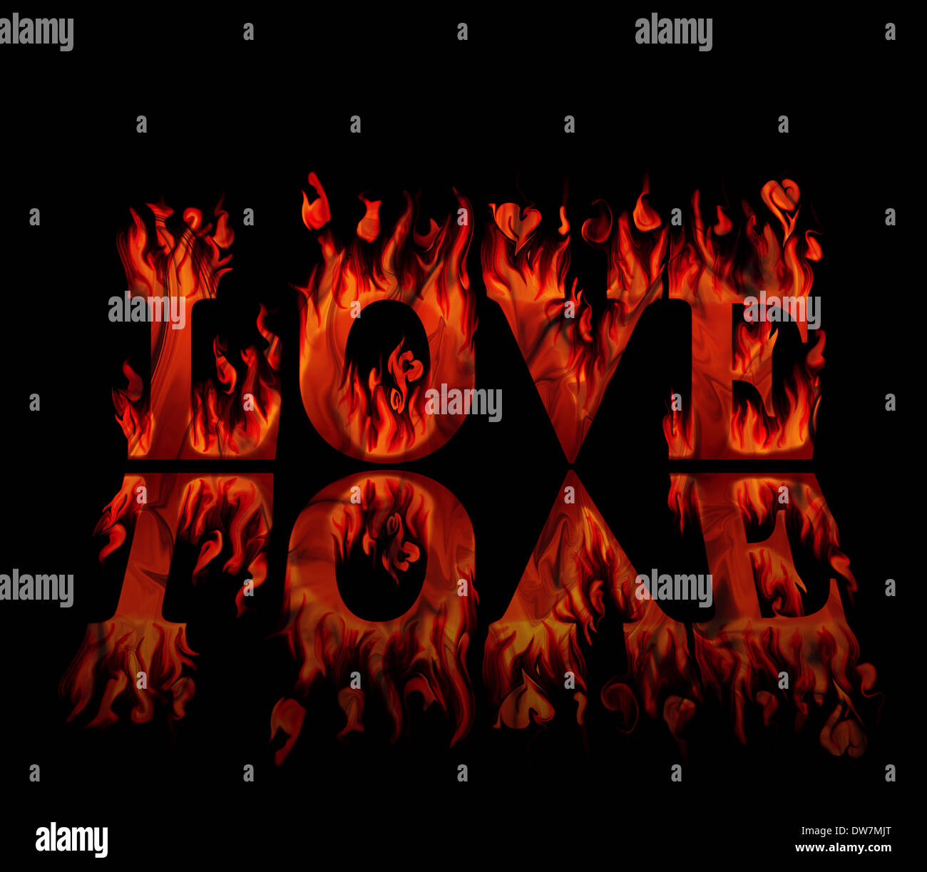 Love letter for fire hi-res stock photography and images - Alamy