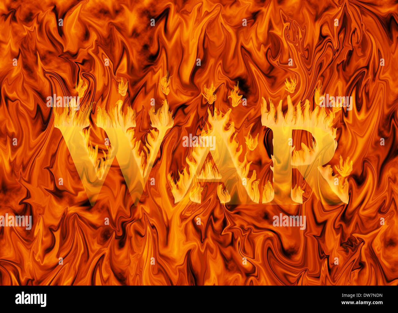 Text letter flames hi-res stock photography and images - Alamy