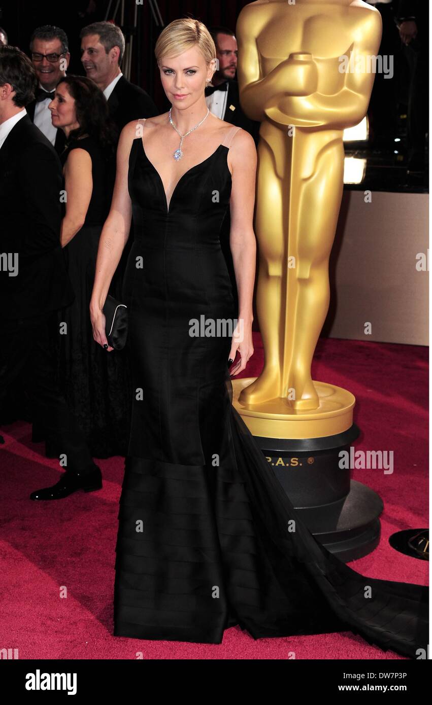 Los Angeles, CA. 2nd Mar, 2014. Charlize Theron at arrivals for The ...