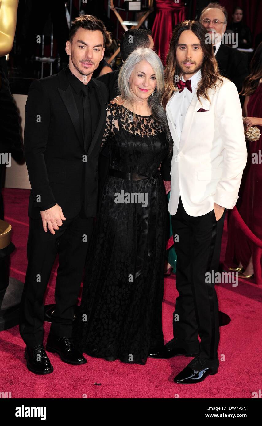 Los Angeles Ca 2nd Mar 2014 Shannon Leto Constance Leto Jared
