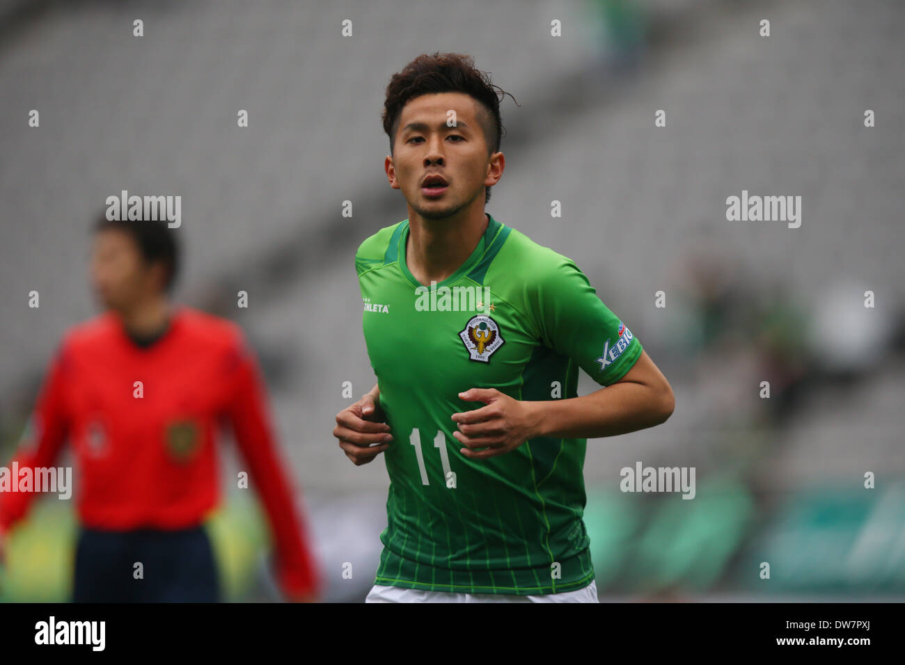 Ajinomoto Stadium, Tokyo, Japan. 2nd Mar, 2013. Naoki Maeda (Verdy ...