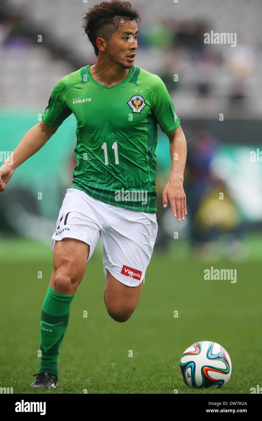 Ajinomoto Stadium, Tokyo, Japan. 2nd Mar, 2013. Naoki Maeda (Verdy ...