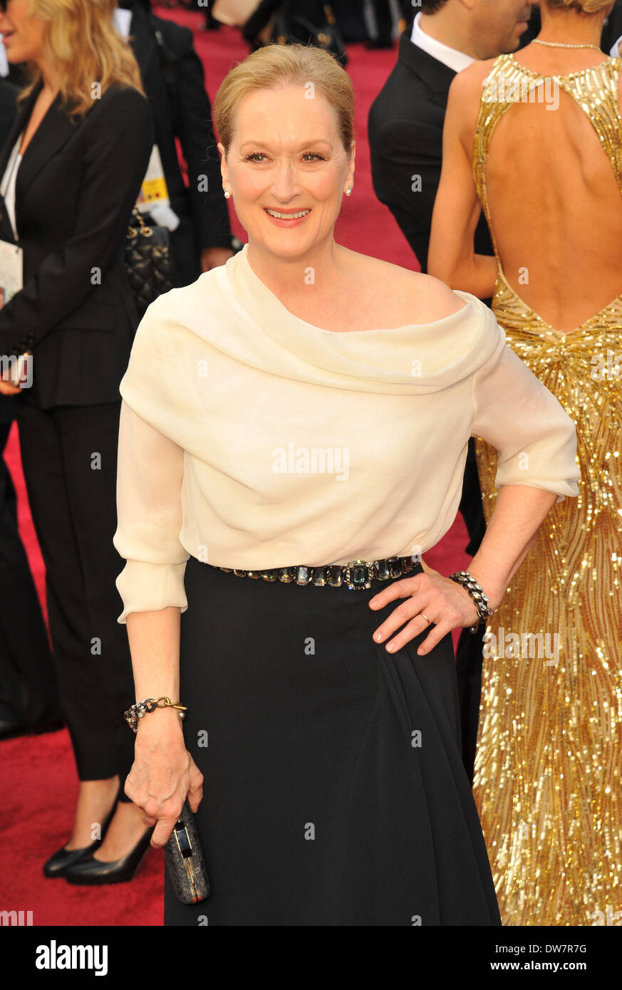 Los Angeles, California, USA. 2nd Mar, 2014. Meryl Streep attending the ...
