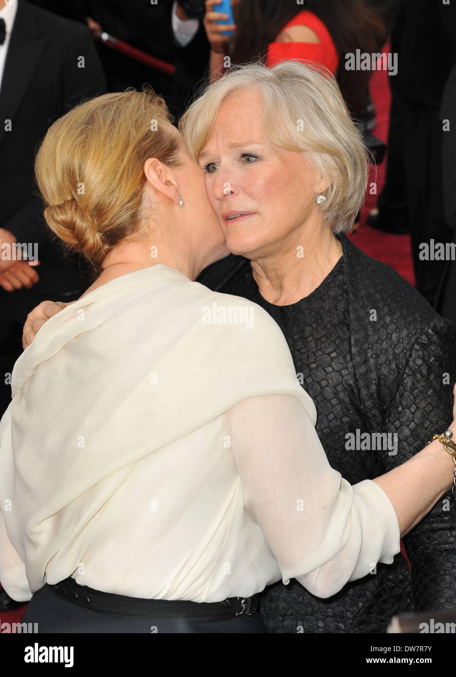 Meryl Streep And Glenn Close High Resolution Stock Photography and ...