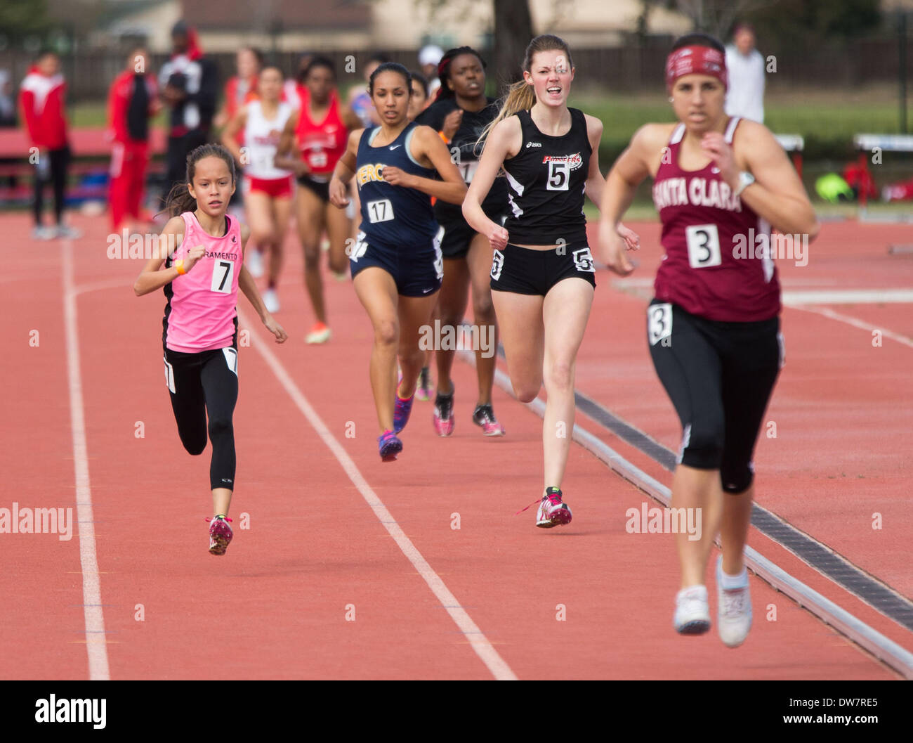 Turlock, CA, USA. 1st Mar, 2014. 11 yr old Isabella Fauria(7) of ...
