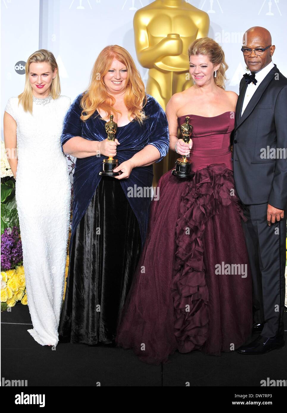 Los Angeles, CA. 2nd Mar, 2014. Naomi Watts, Adruitha Lee, Robin ...