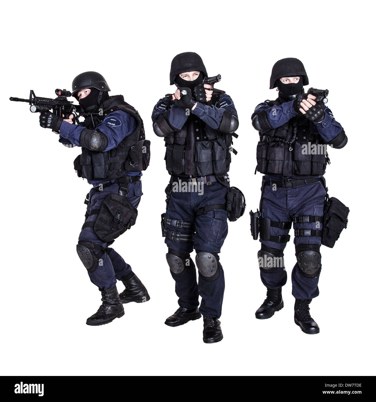 Swat team Cut Out Stock Images & Pictures - Alamy