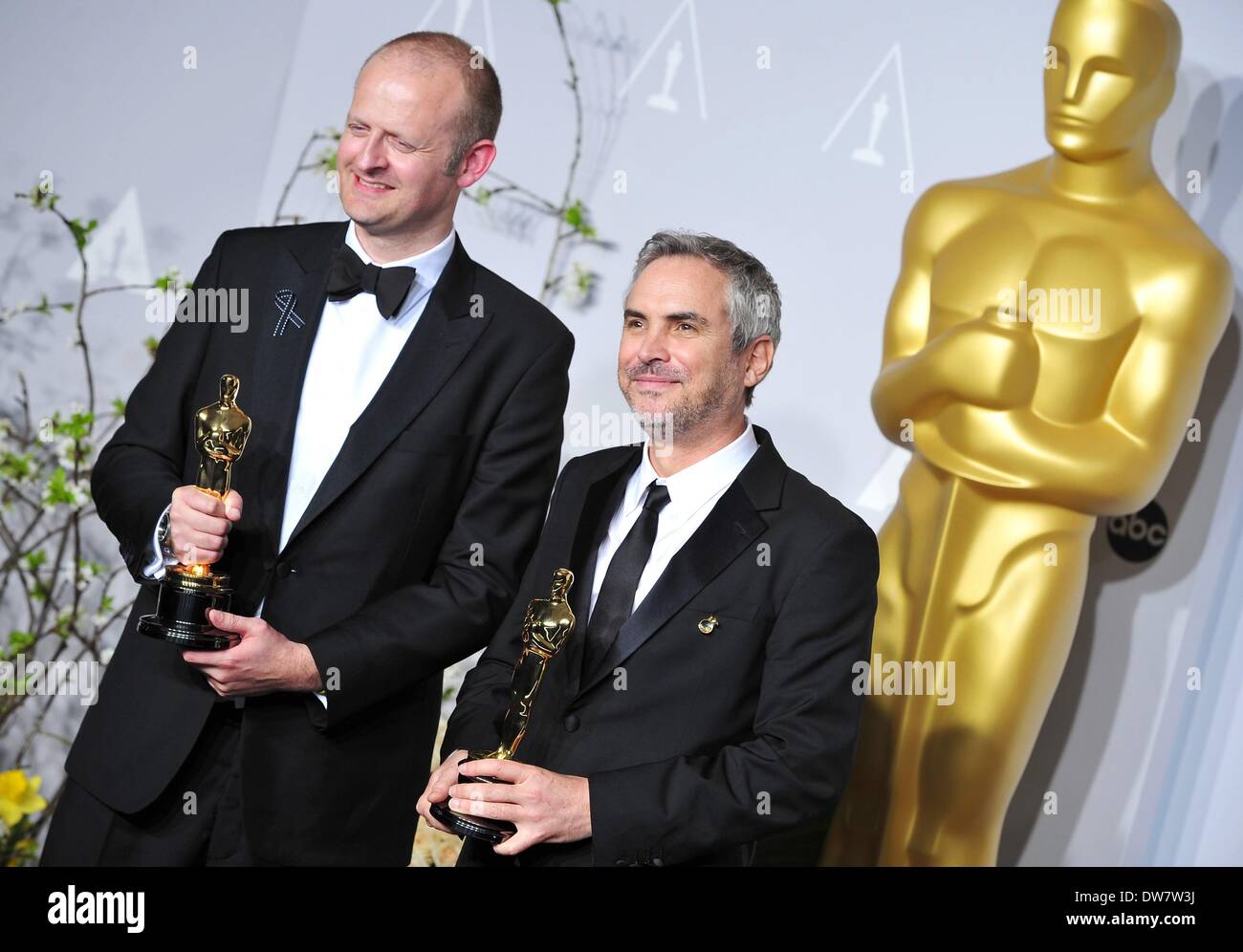 Los Angeles, CA. 2nd Mar, 2014. Mark Sanger, Alfonso Cuaron, Best ...