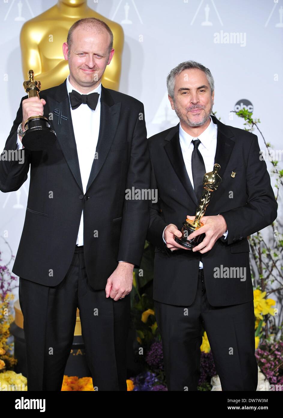 Los Angeles, CA. 2nd Mar, 2014. Mark Sanger, Alfonso Cuaron, Best ...