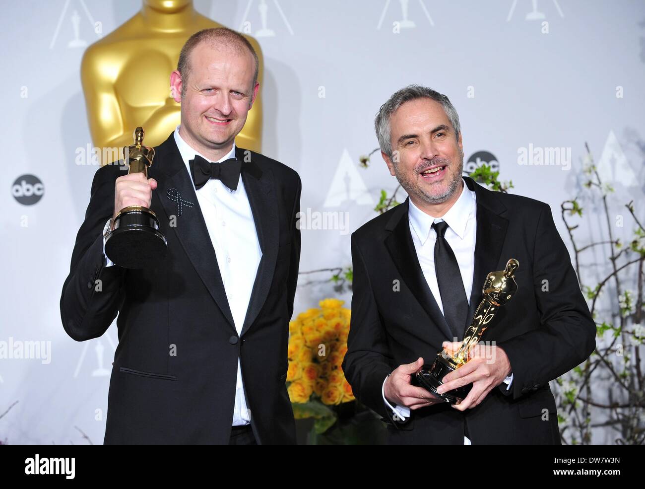 Los Angeles, CA. 2nd Mar, 2014. Mark Sanger, Alfonso Cuaron, Best ...