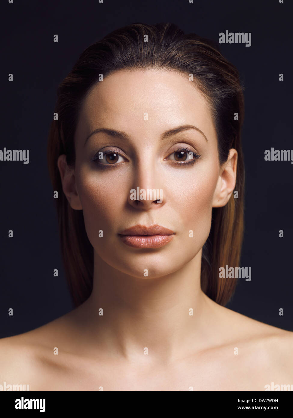 Clean makeup hi-res stock photography and images - Alamy