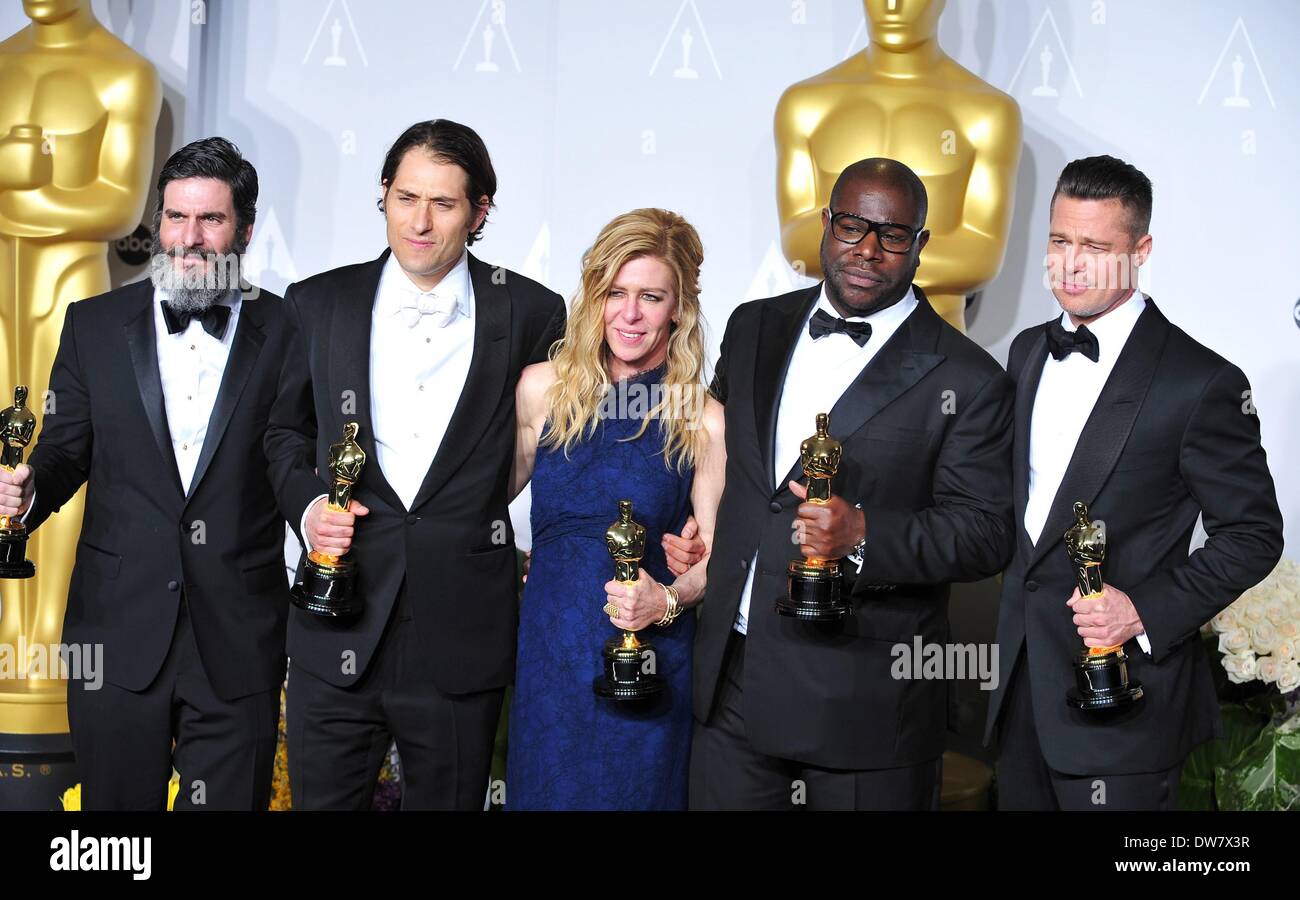 Los Angeles, CA. 2nd Mar, 2014. Anthony Katagas, Jeremy Kleiner, Dede ...