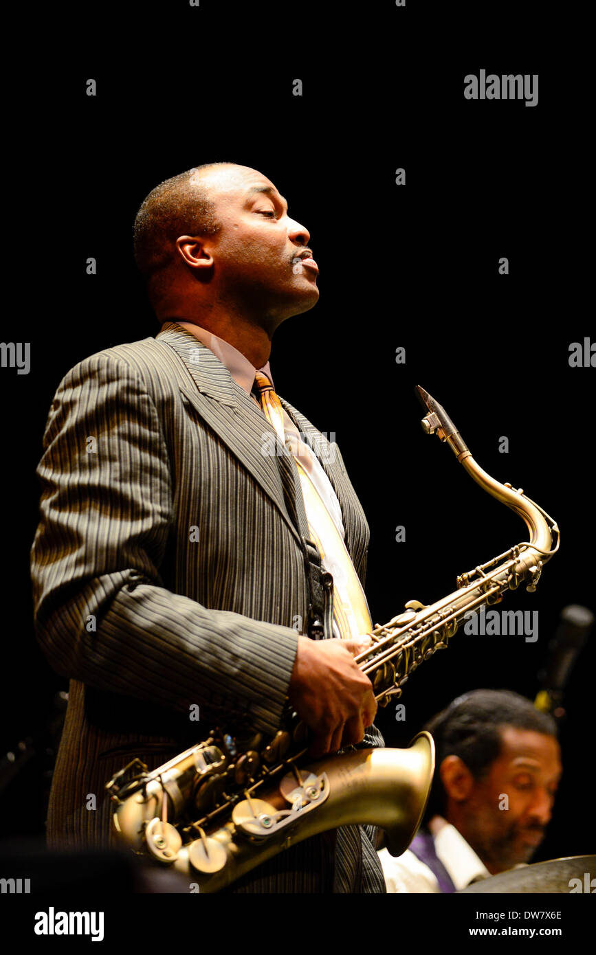 The James Carter Organ Trio perform at the Portland Jazz Festival at ...