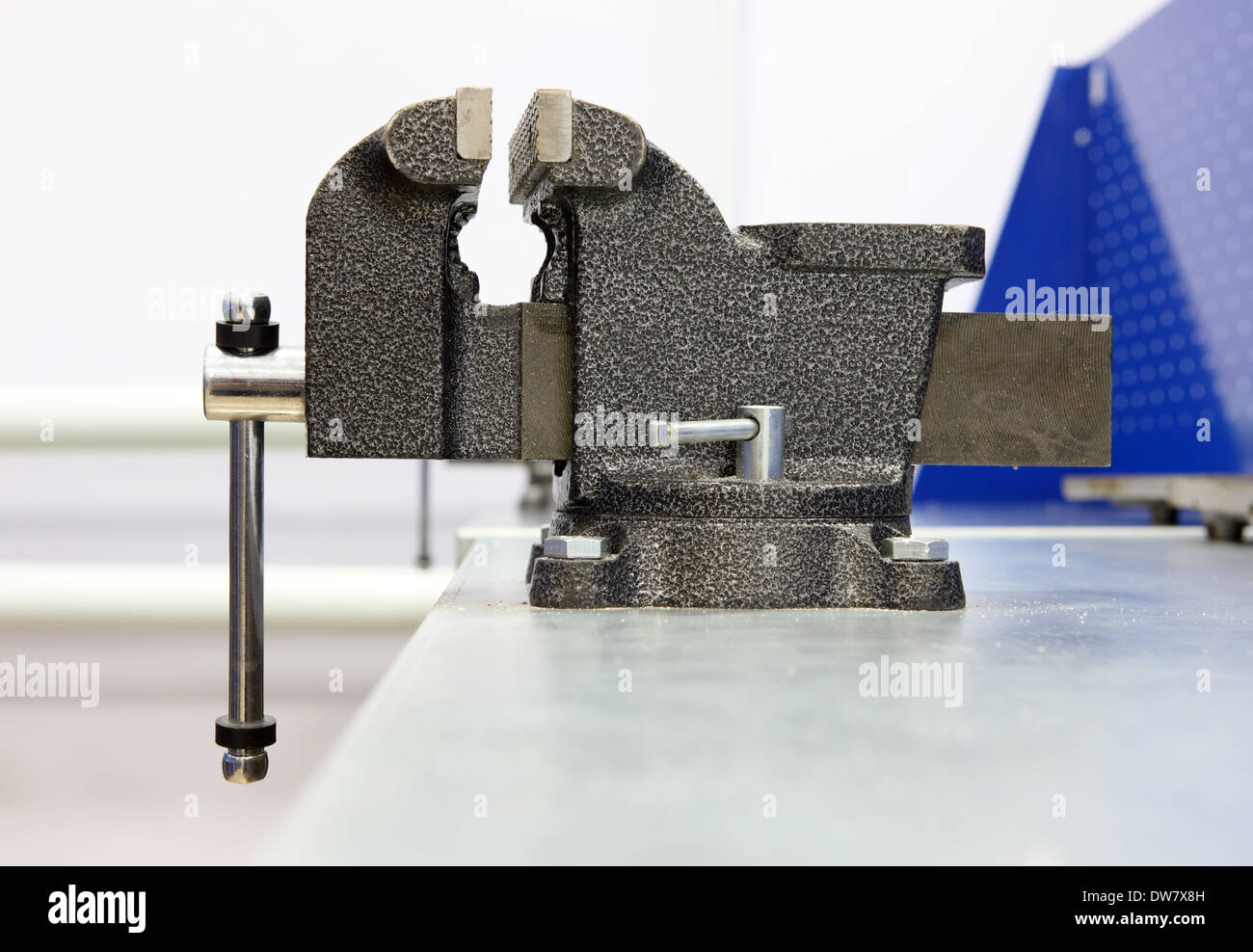 Bench vise hi-res stock photography and images - Alamy