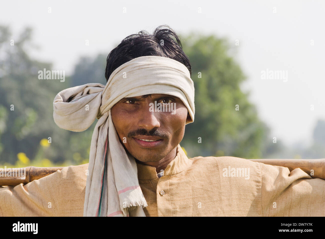 1 Indian famer standing in farms Stock Photo - Alamy