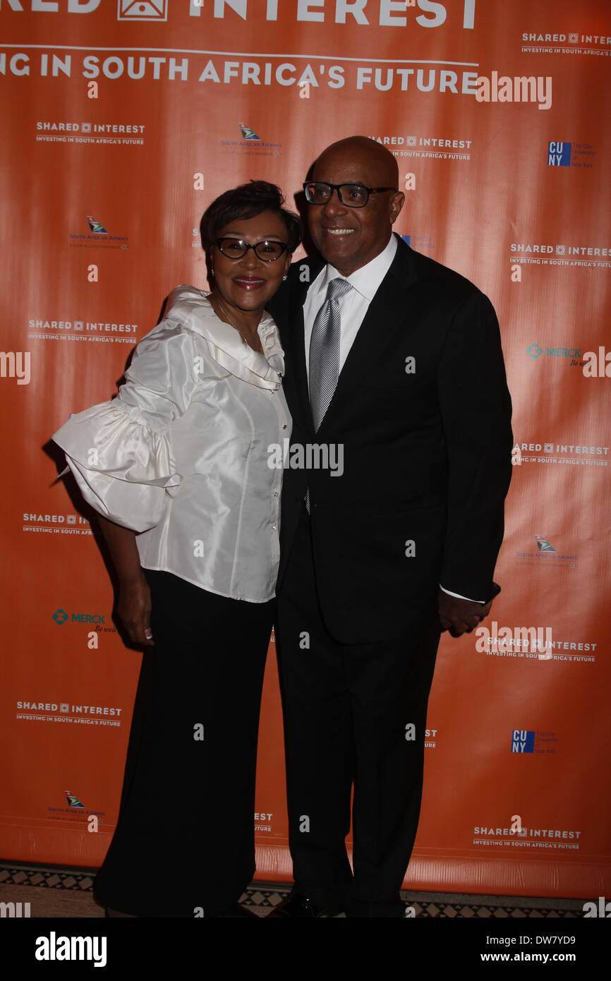 New York, New York, USA. 27th Feb, 2014. TV PERSONALITY FELICIA MABUZA ...