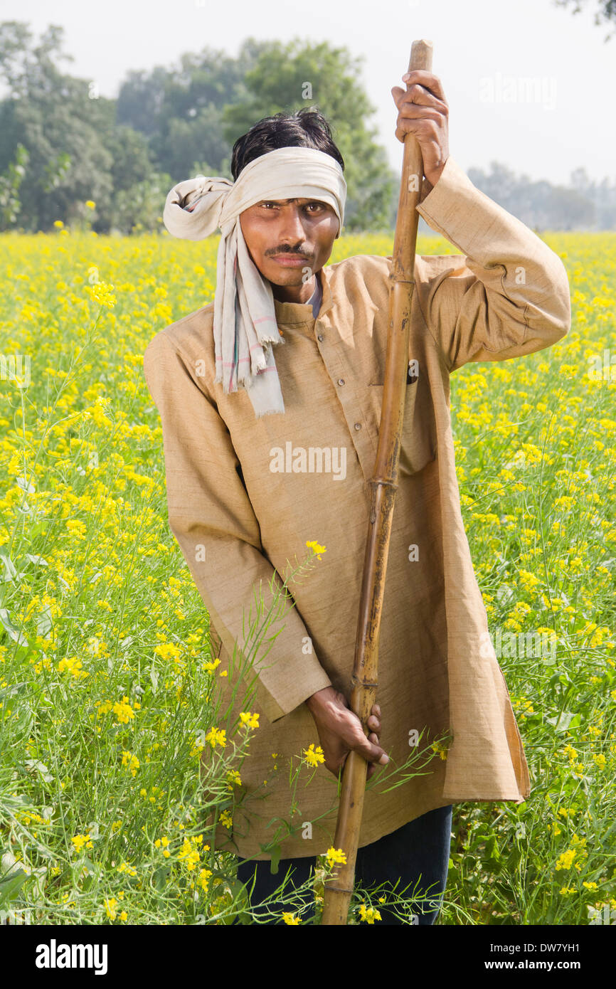 Portrait Of Indian Famer High Resolution Stock Photography and Images ...