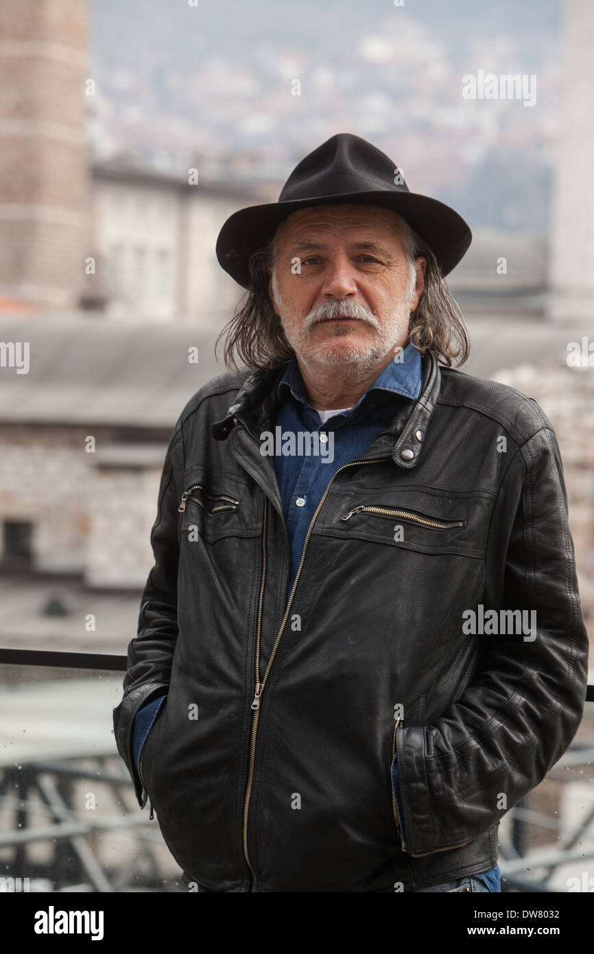 Croatian actor Rade Serbedzija in Sarajevo, Bosnia and Herzegovina ...