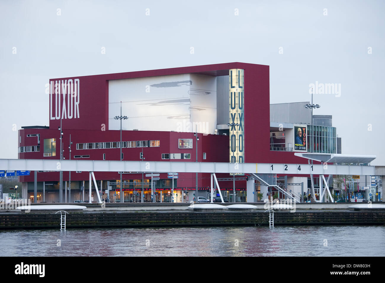 New Luxor Theatre in Rotterdam, Holland, Netherlands Stock Photo - Alamy