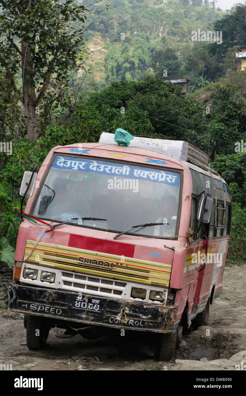 Nepal bus hi-res stock photography and images - Alamy