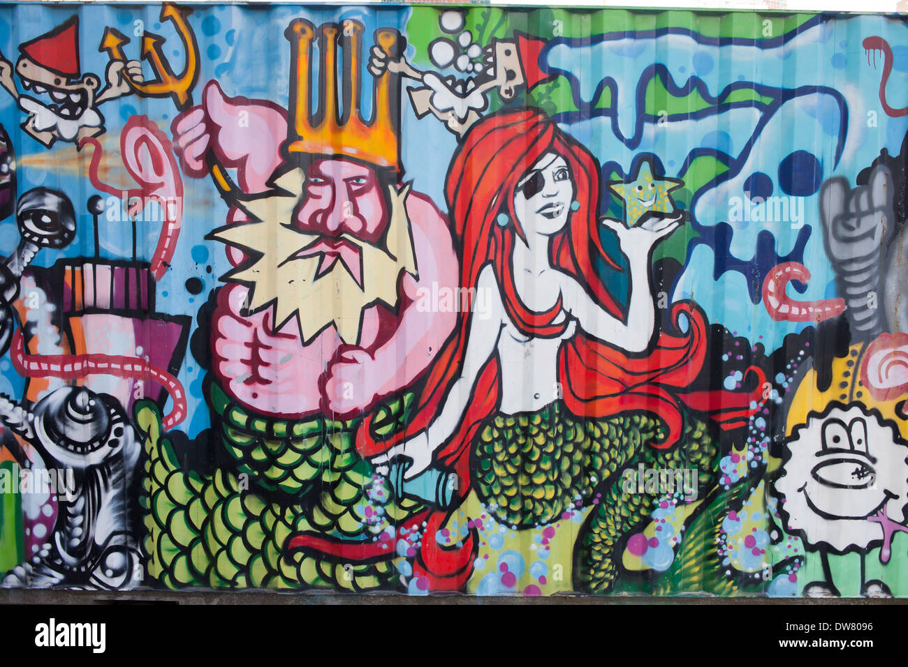 Neptune Mermaid High Resolution Stock Photography and Images - Alamy