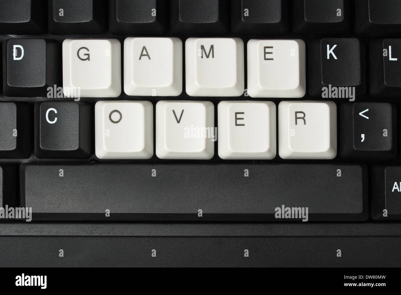 Game over hi-res stock photography and images - Alamy