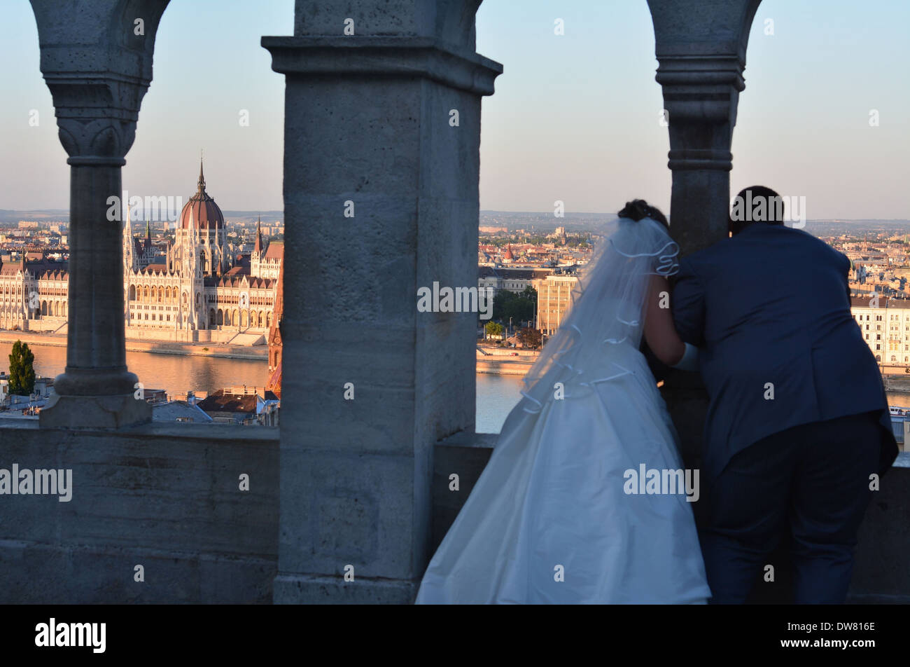Wedding in Budapest Stock Photo - Alamy