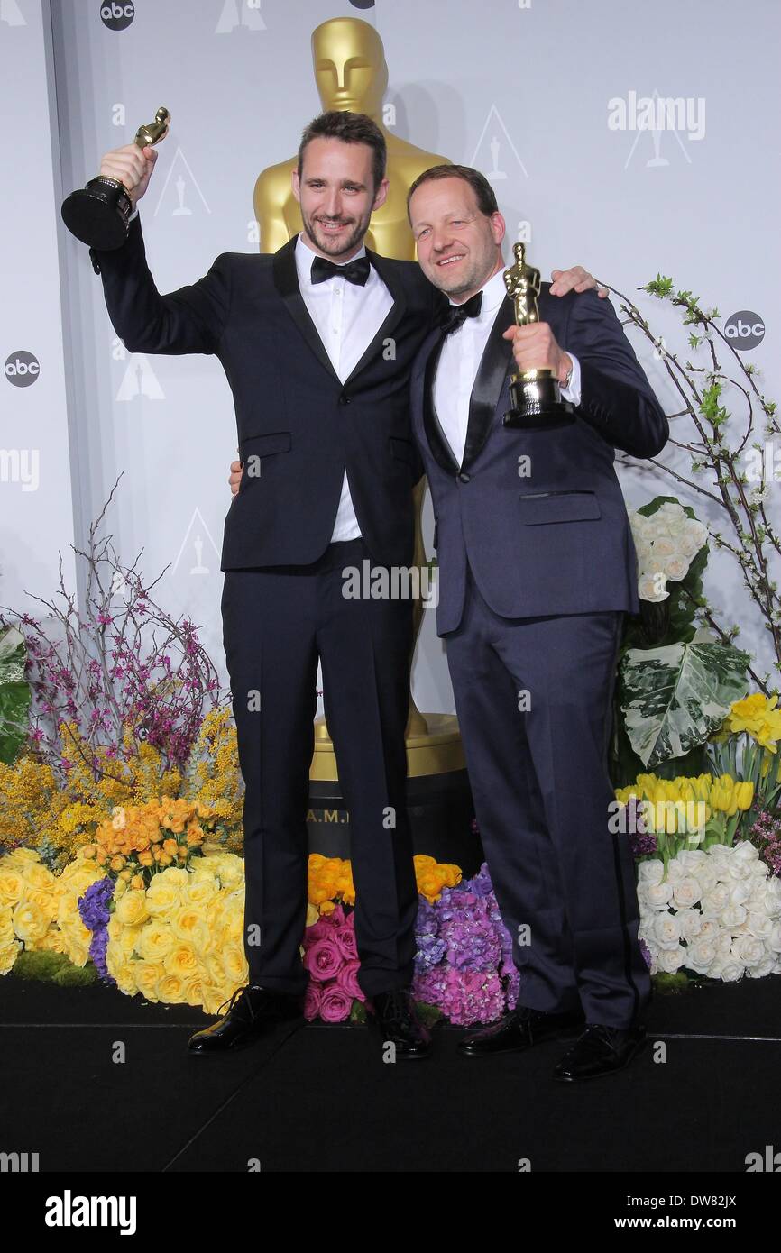 Los Angeles, California, USA. 2nd Mar, 2014. Anders Walter and Kim ...