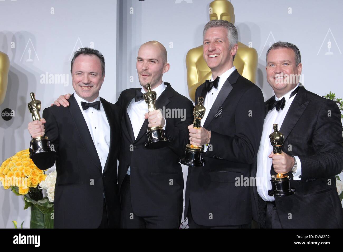 Los Angeles, California, USA. 2nd Mar, 2014. Tim Webber, Chris Lawrence ...