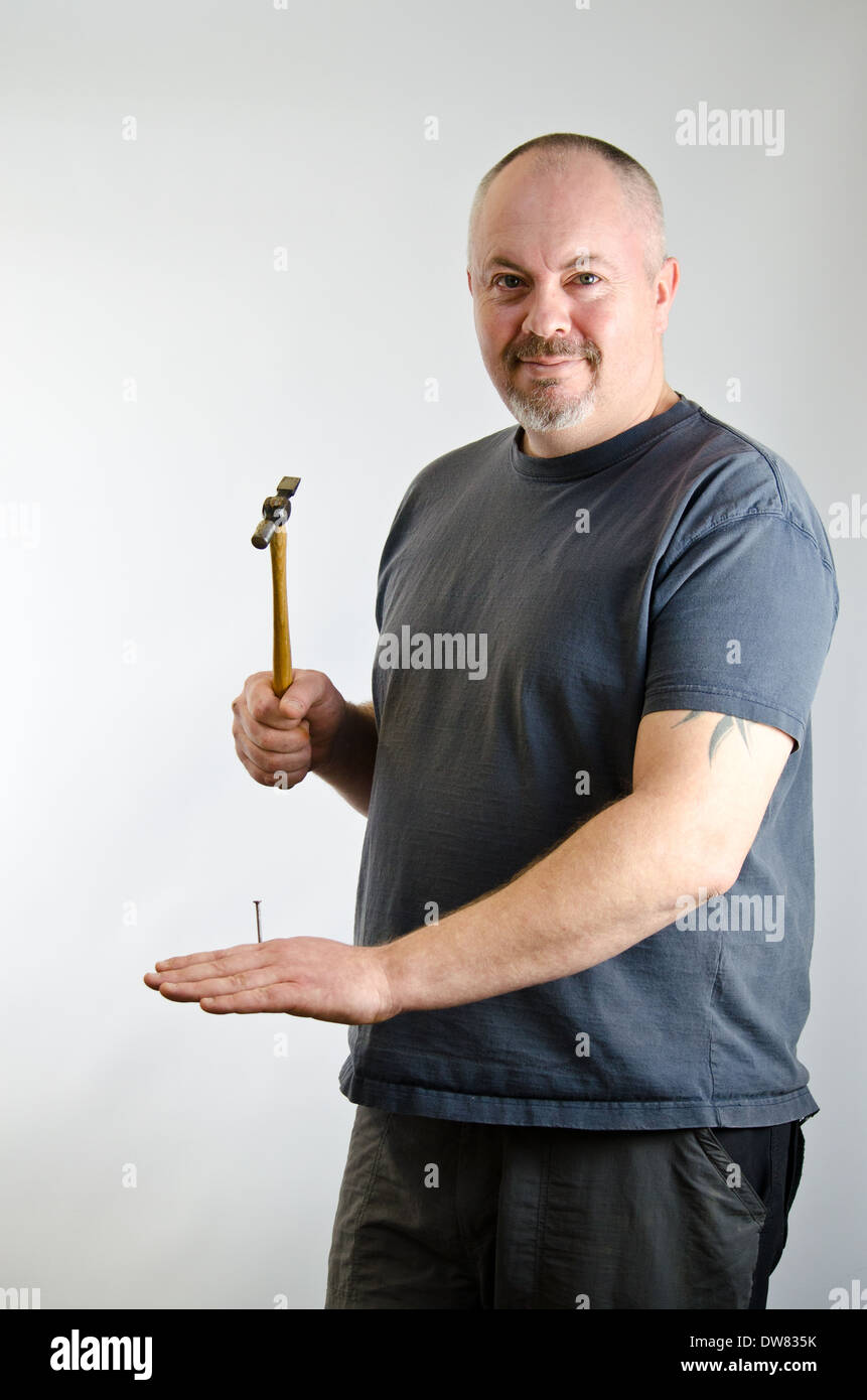 Man With Hammer