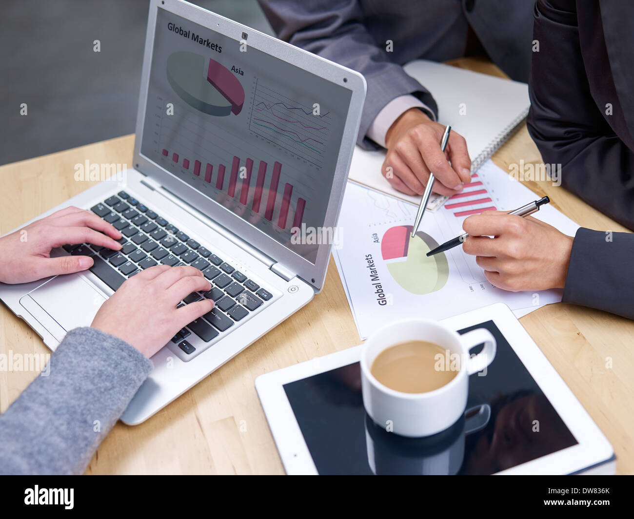 business meeting in office Stock Photo - Alamy