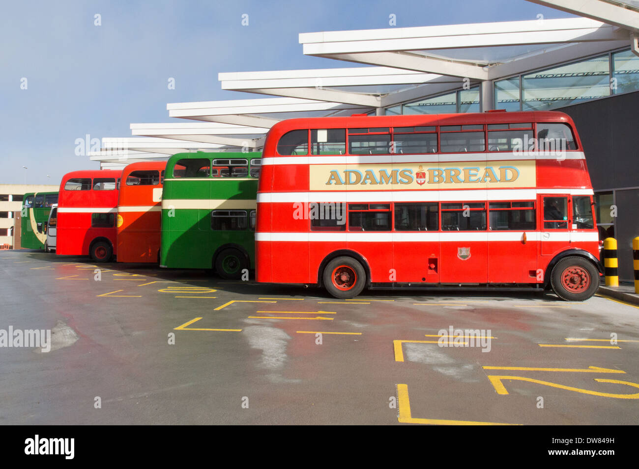 The new bus station in Northampton - North Gate Bus Station with ...