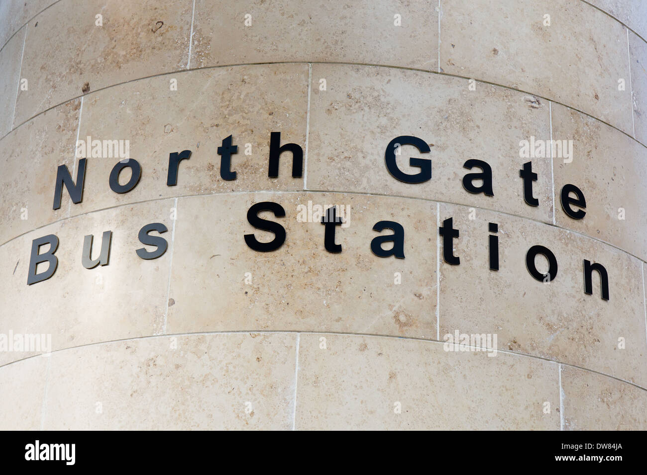 The new bus station in Northampton - North Gate Bus Station Stock Photo ...
