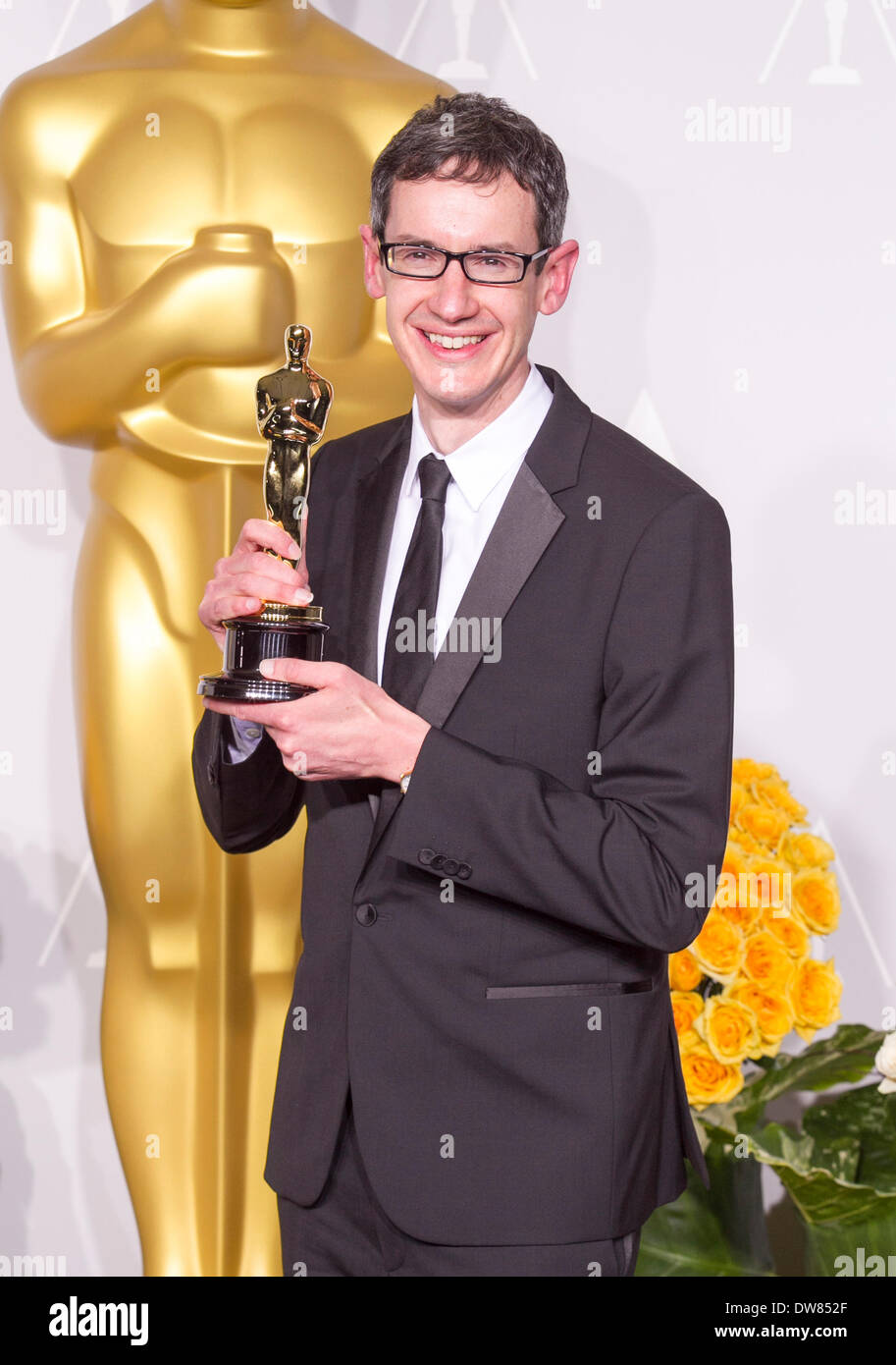 STEVEN PRICE 86TH ANNUAL ACADEMY AWARDS PRESSROOM LOS ANGELES USA 02 ...