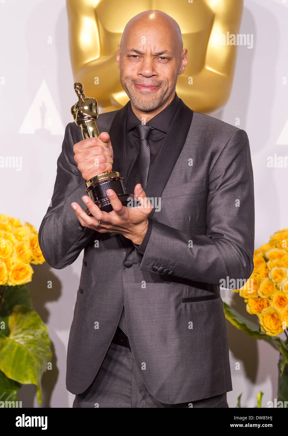 JOHN RIDLEY 86TH ANNUAL ACADEMY AWARDS PRESSROOM LOS ANGELES USA 02 ...