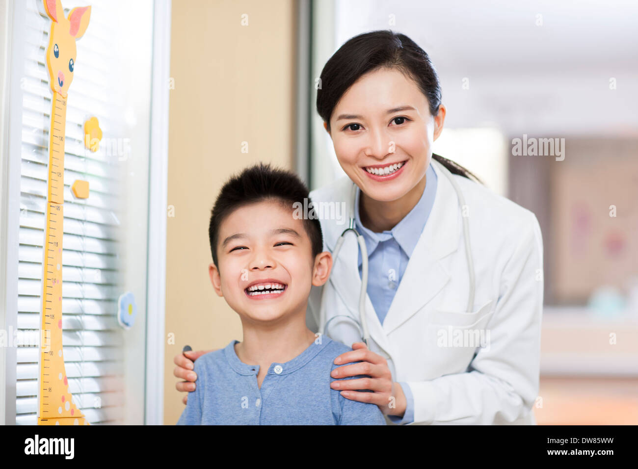 Childrens height chart hi-res stock photography and images - Alamy