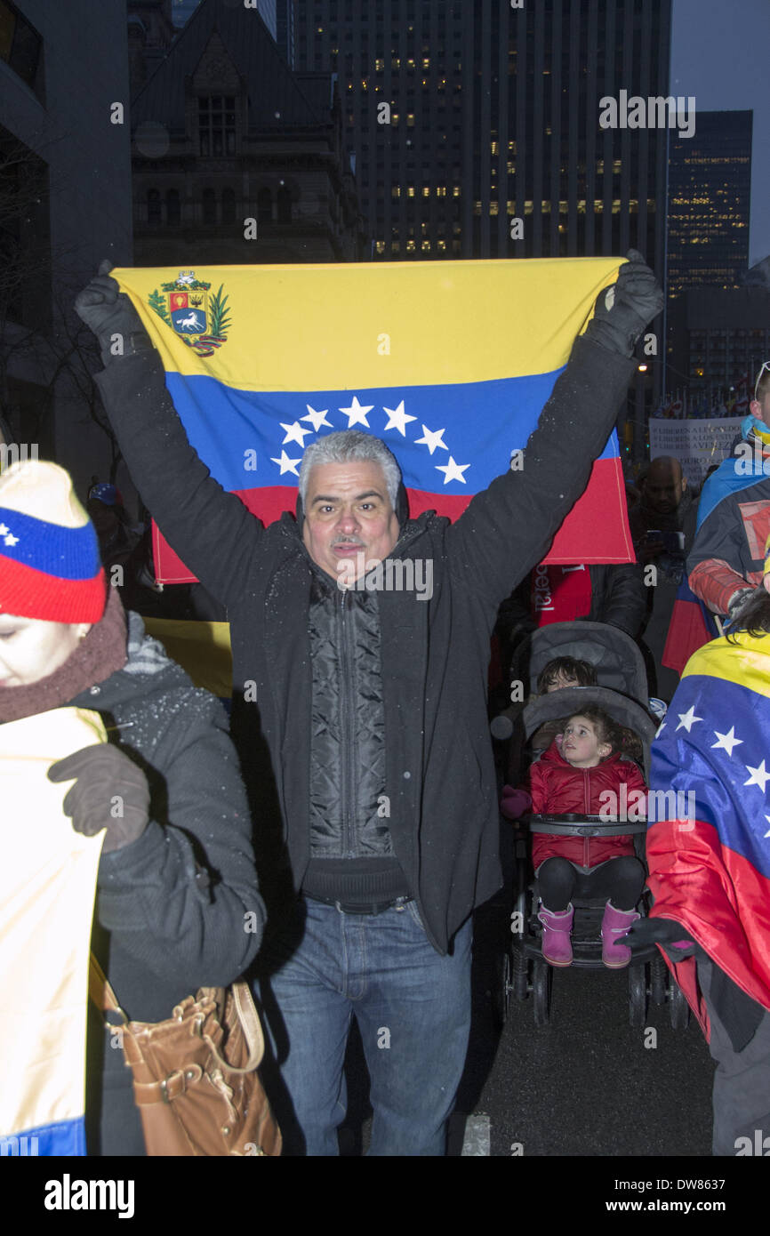 Toronto, Canada. 1st Mar, 2014. Venezuela's current peaceful protests ...