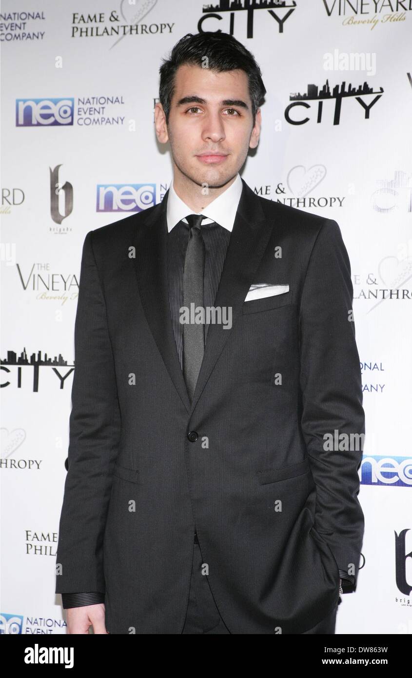 Beverly Hills, CA. 2nd Mar, 2014. Nick Simmons at arrivals for Fame and ...
