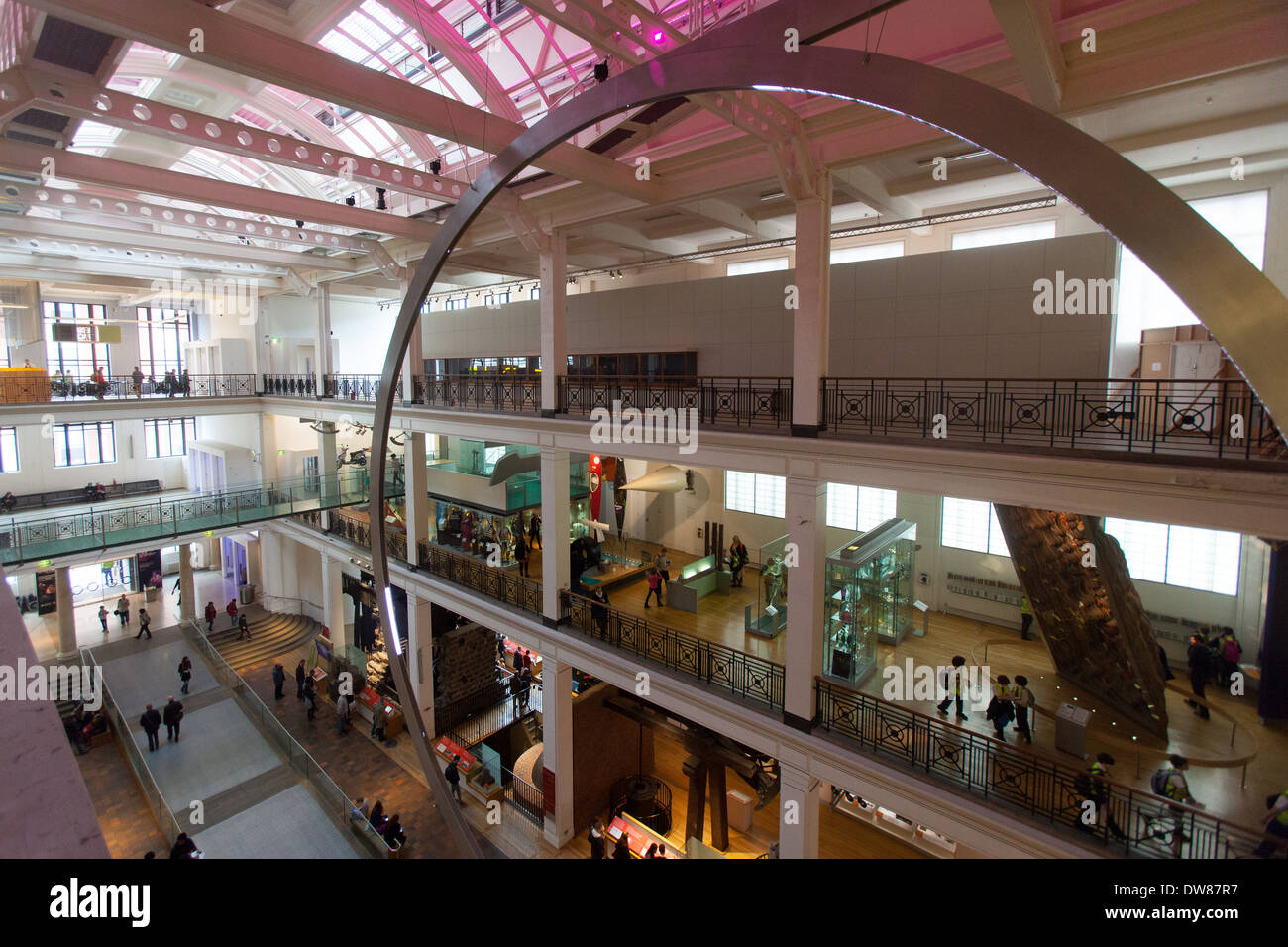 The Science Museum Energy Hall, Kensington, London, England, United ...