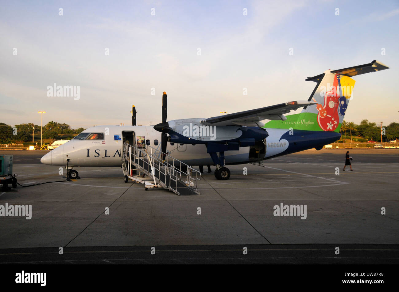 Island Air airplane, Honolulu International Airport, Honolulu, Hawaii ...