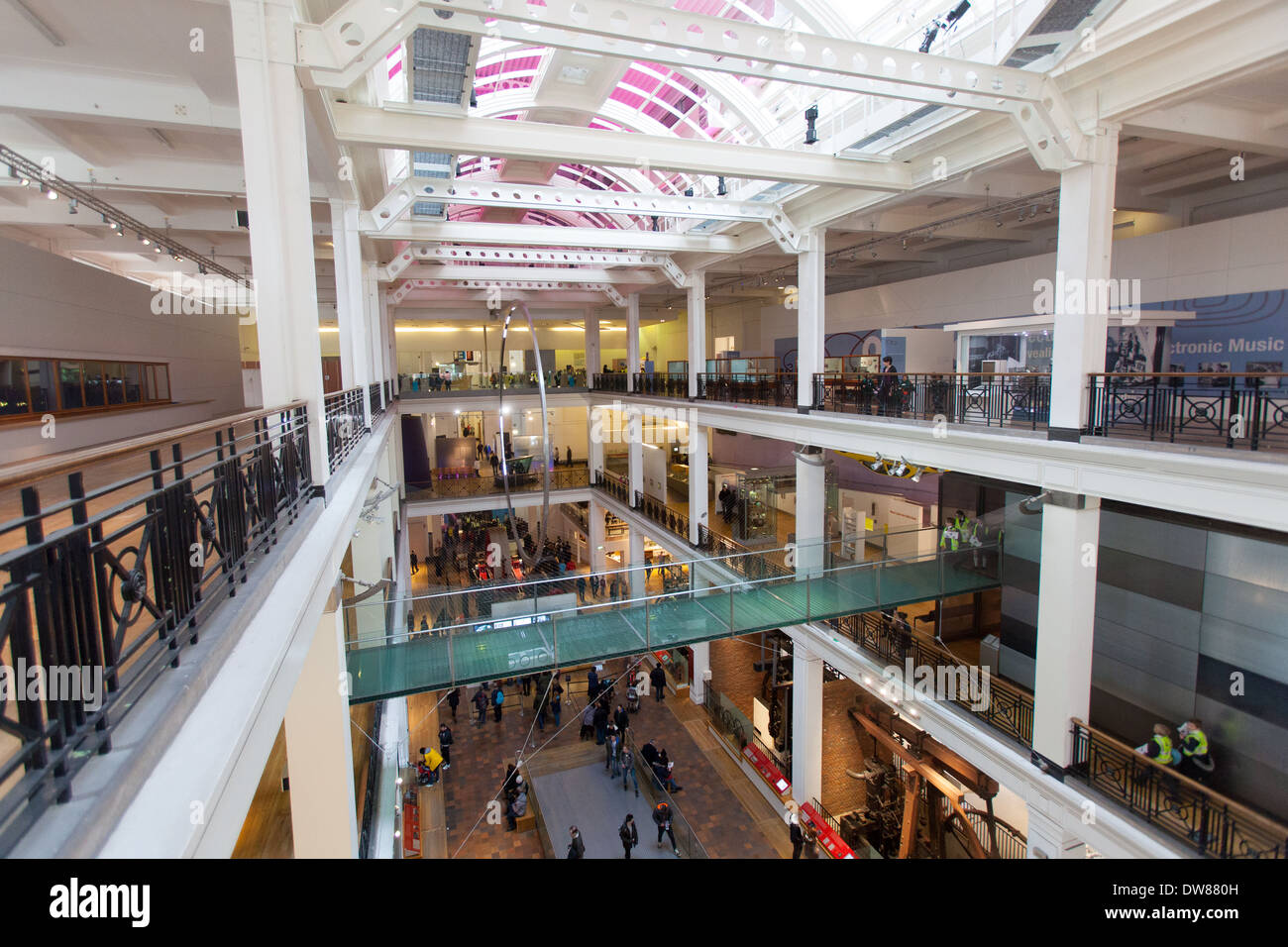 The Science Museum Energy Hall, Kensington, London, England, United ...