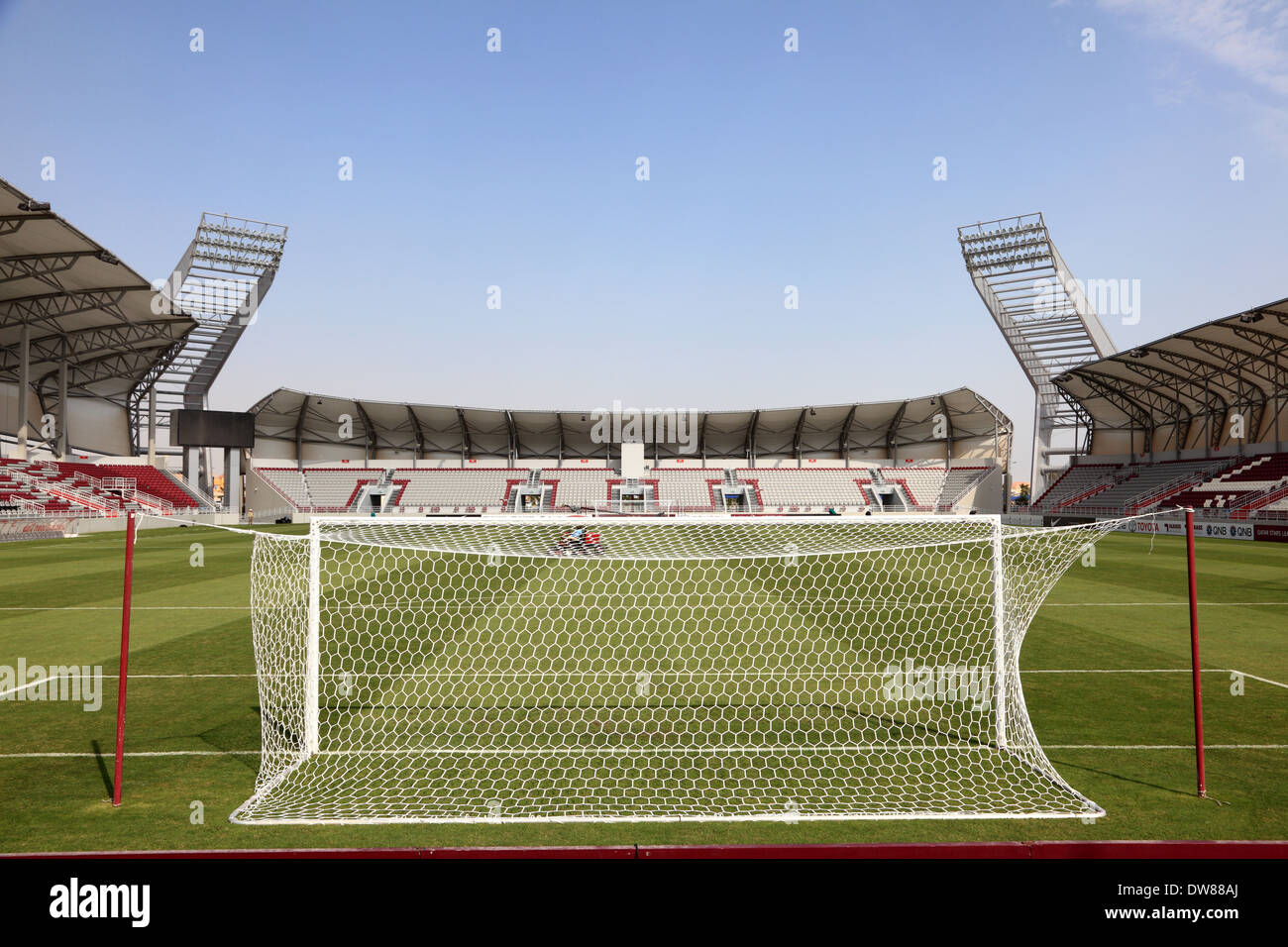 Lekhwiya Sports Stadium (Abdullah bin Khalifa Stadium) in Doha, Qatar ...